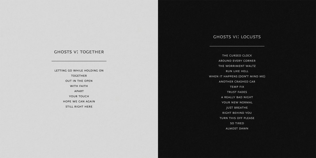 NINE INCH NAILS GHOSTS V-VI AVAILABLE NOW - nine inch nails